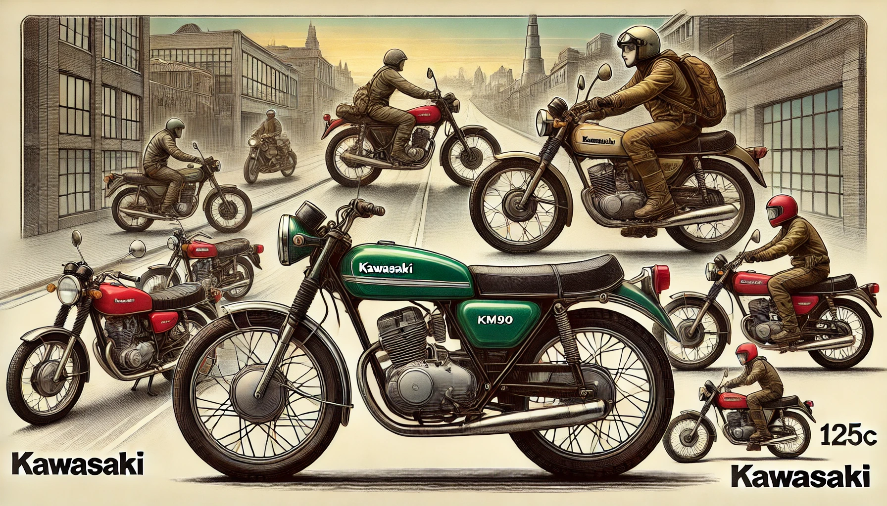 カワサキ バイク 90ccの魅力とは？90SSやKM90の特徴を解説 - Rider’s Note